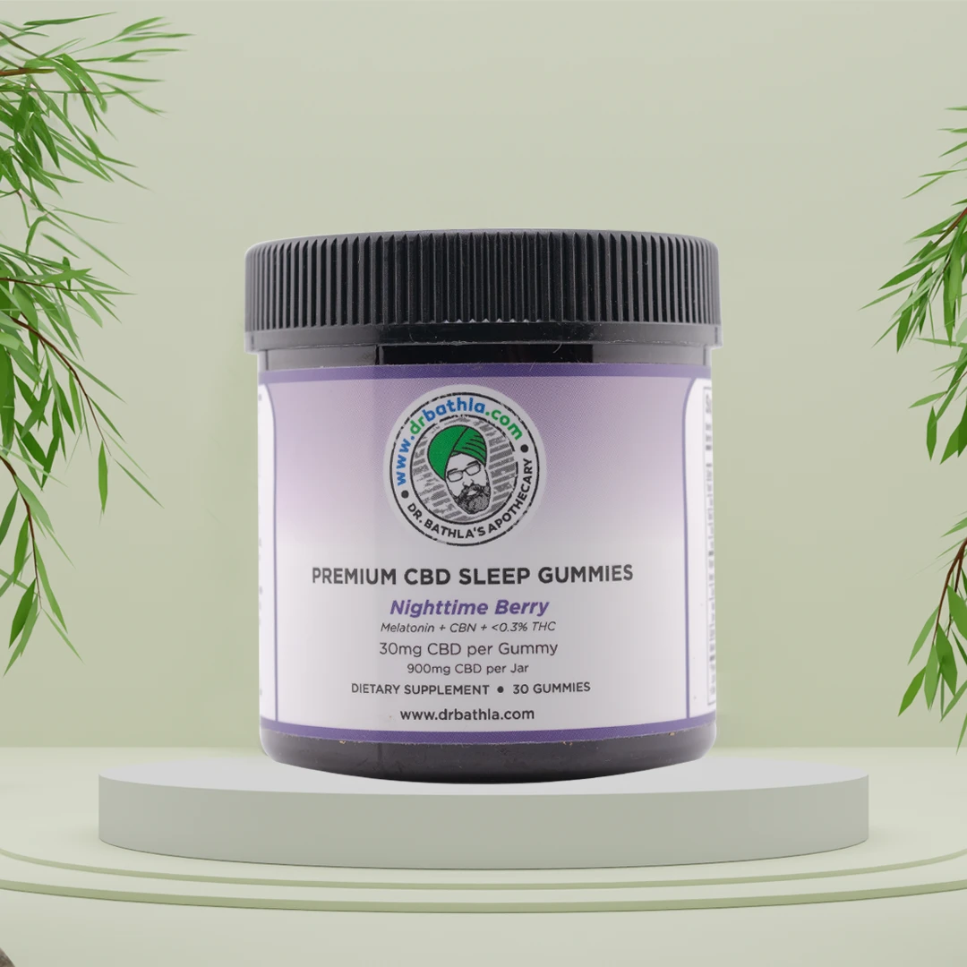 Premium CBD Sleep Gummies - Dr. Bathla's CBD Gummies